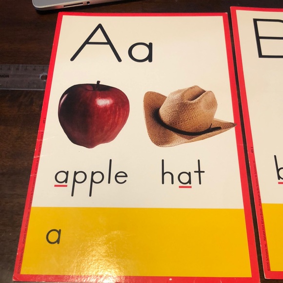 Scholastic | Toys | Full Size Alphabet Az Flash Cards For Kids | Poshmark